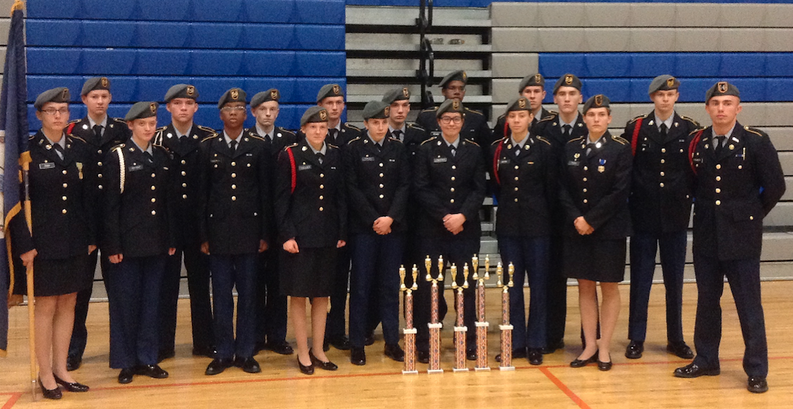 JROTC team attends drill meet | The Farmville Herald