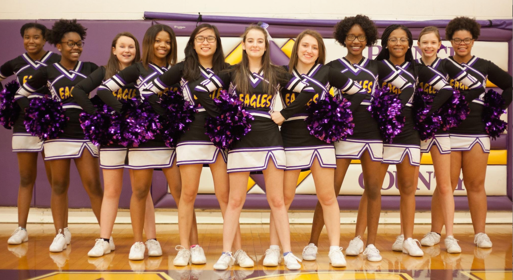 Prince Edward junior varsity cheerleading team - Farmville | Farmville