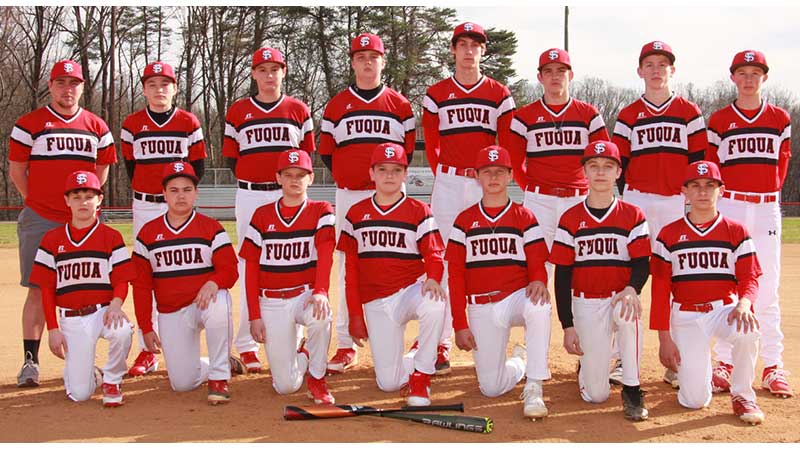 Fuqua School junior varsity baseball team - Farmville | Farmville