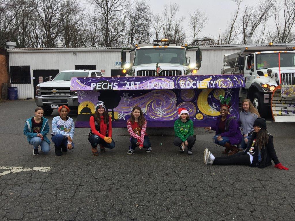 PECHS and VDOT paint snow plows | The Farmville Herald