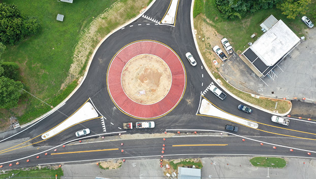 WATCH: Kingsville roundabout finally open | The Farmville Herald