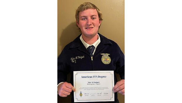 FFA members receive highest FFA degree - Farmville | Farmville
